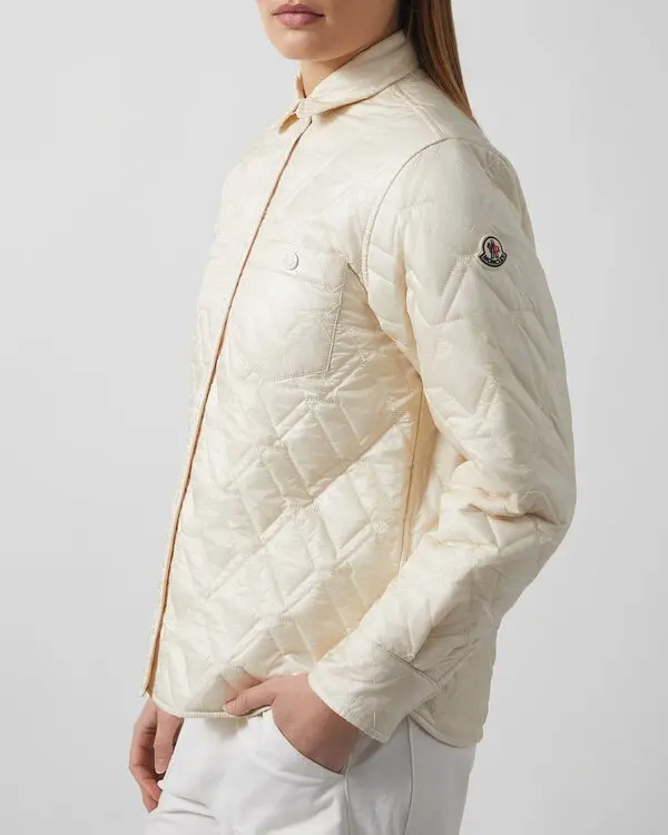Moncler Quilted Shirt Jacket