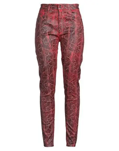 BLUGIRL Skinny Fit Snakeskin Print Pants