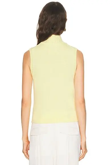 Helmut Lang Ribbed Turtleneck Tank