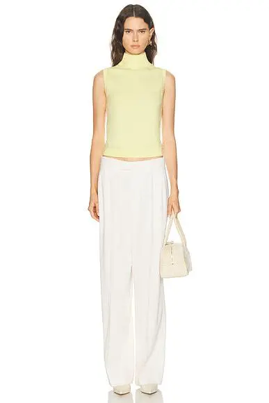 Helmut Lang Ribbed Turtleneck Tank
