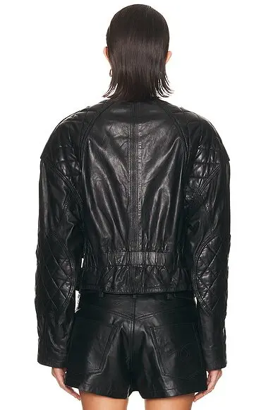 R13 Oversized Crewneck Jacket