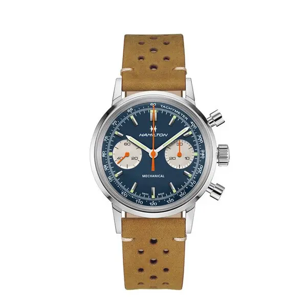 Hamilton American Classic Intra-matic Chronograph H Watch - Stainless Steel