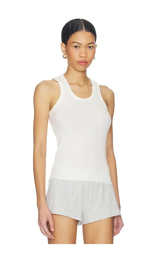 SKIMS Cotton Rib High Scoop Tank