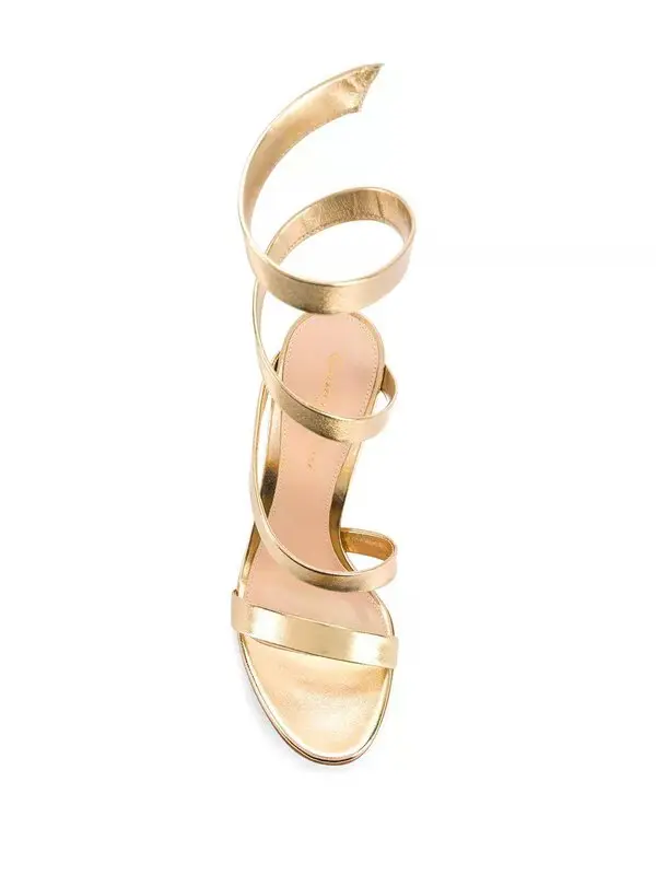 GIANVITO ROSSI Twist-strap Leather Sandals