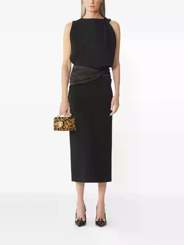 LANVIN Leopard-print Tote Bag With Cat Detail - Brown