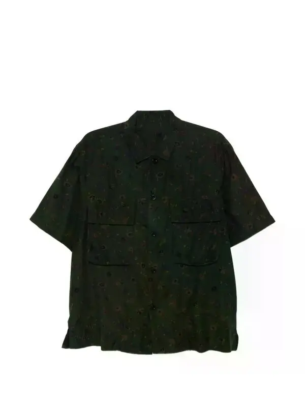 Sacai Floral-print Shirt