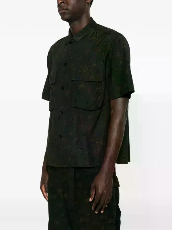 Sacai Floral-print Shirt