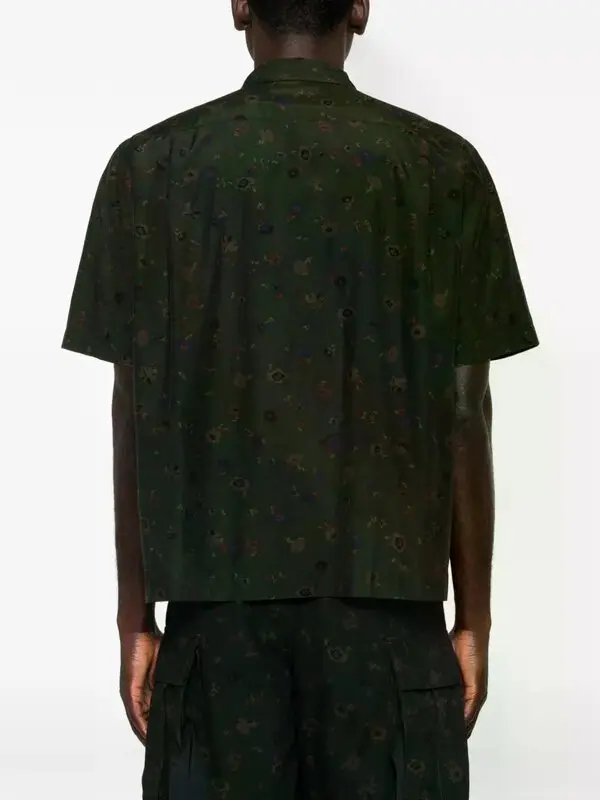 Sacai Floral-print Shirt