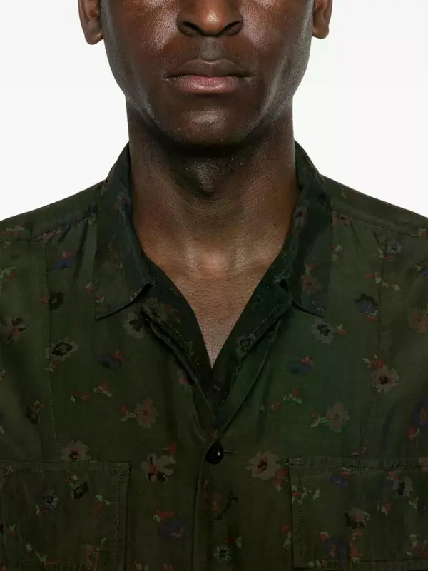 Sacai Floral-print Shirt