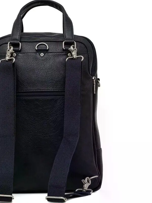 AERONAUTICA MILITARE Top-handle Backpack With Patch Detail
