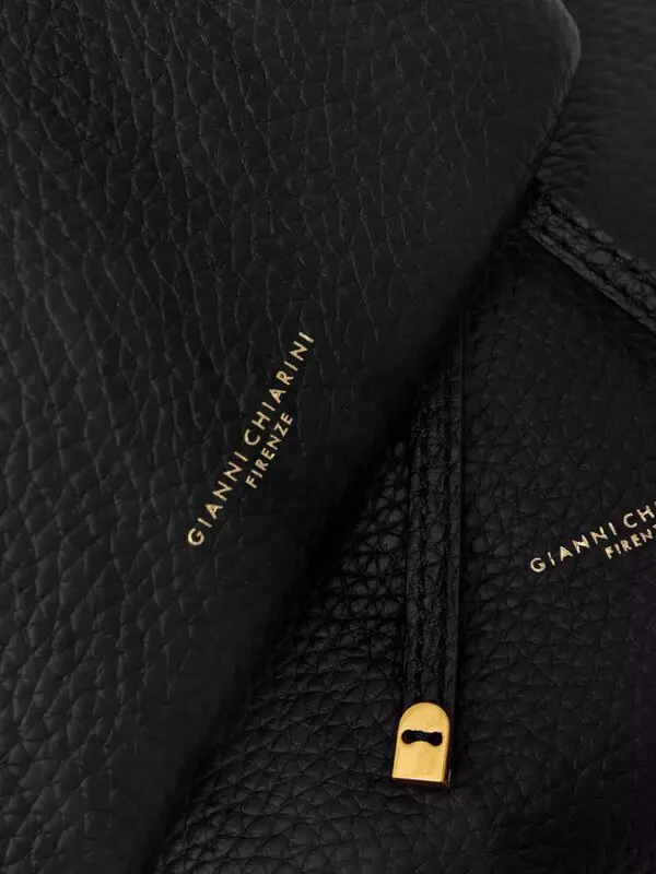GIANNI CHIARINI Leather Tote Bag - Black