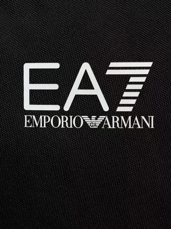 EA7 Logo-print Backpack