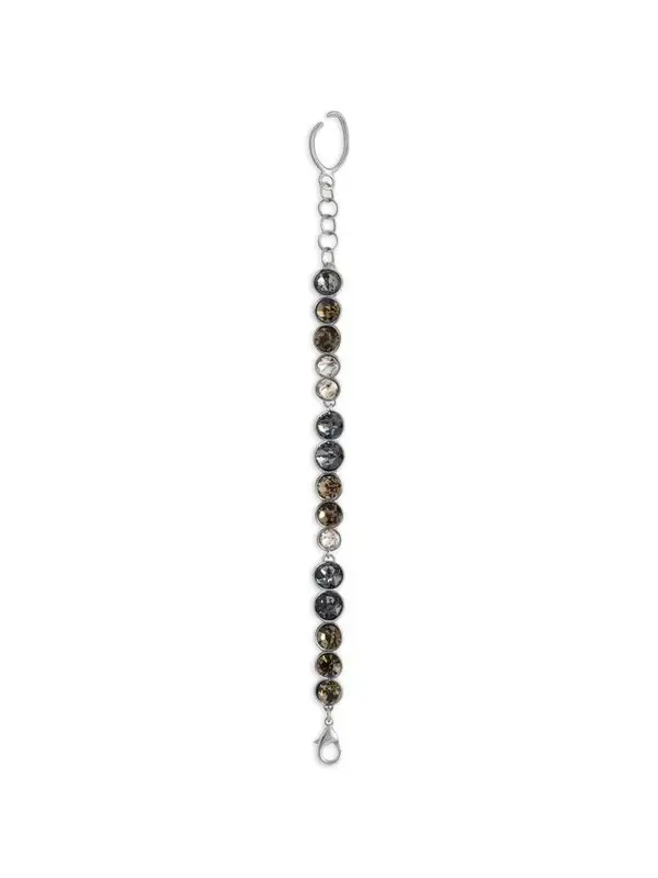 Oscar De La Renta Round Beaded Bracelet