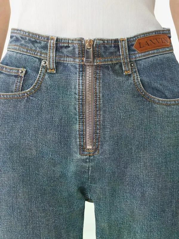 LANVIN Five-pocket Jeans