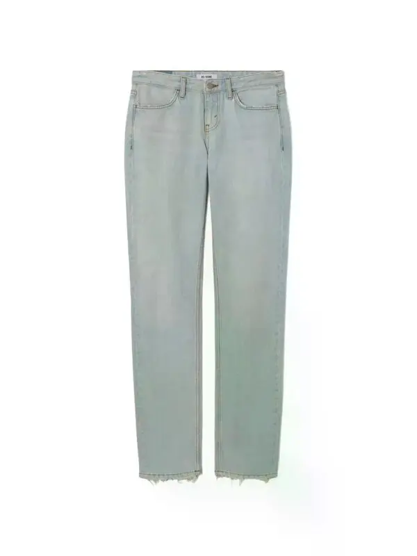 RE/DONE The Snatch Back Straight-leg Jeans