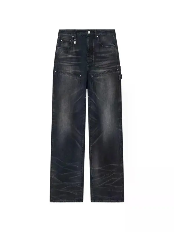 Amiri Faded Straight Leg Jeans