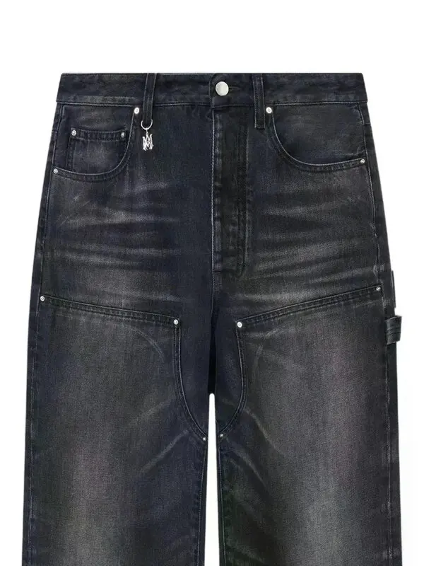 Amiri Faded Straight Leg Jeans
