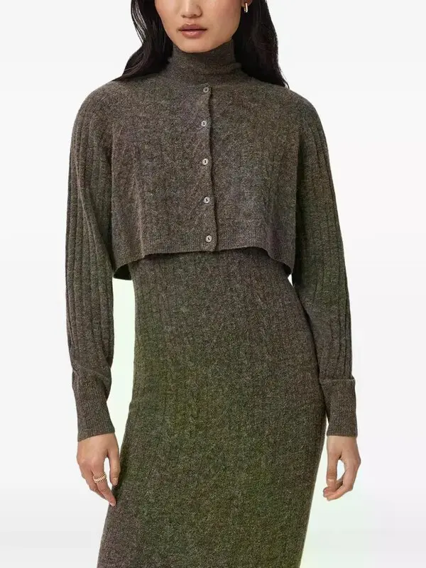 ALLSAINTS Sabine Roll-neck Cardigan Dress Set