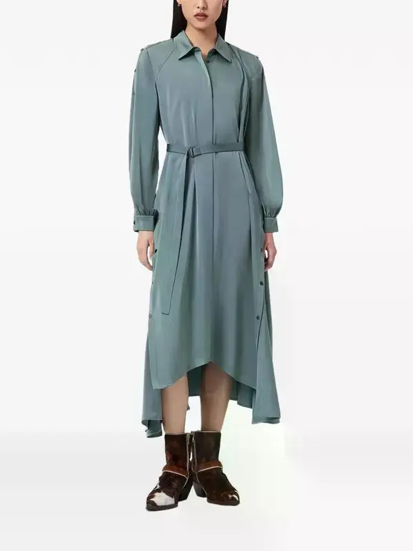 ALLSAINTS Lexi Belted Shirt Dress