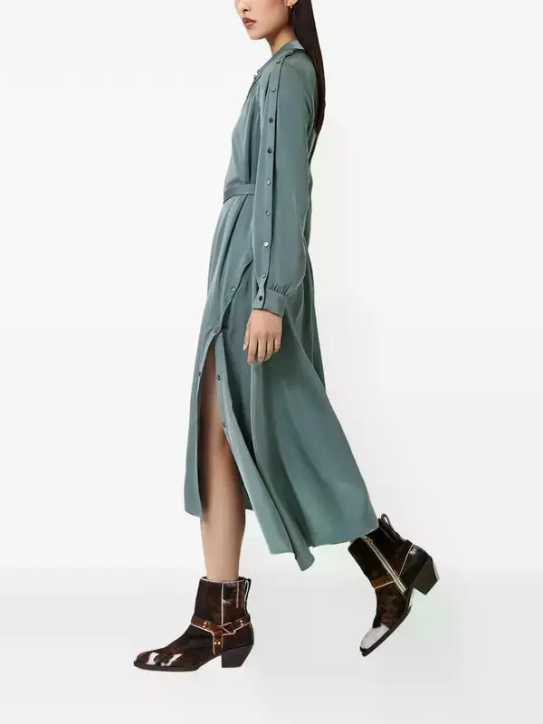 ALLSAINTS Lexi Belted Shirt Dress