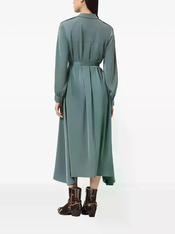 ALLSAINTS Lexi Belted Shirt Dress