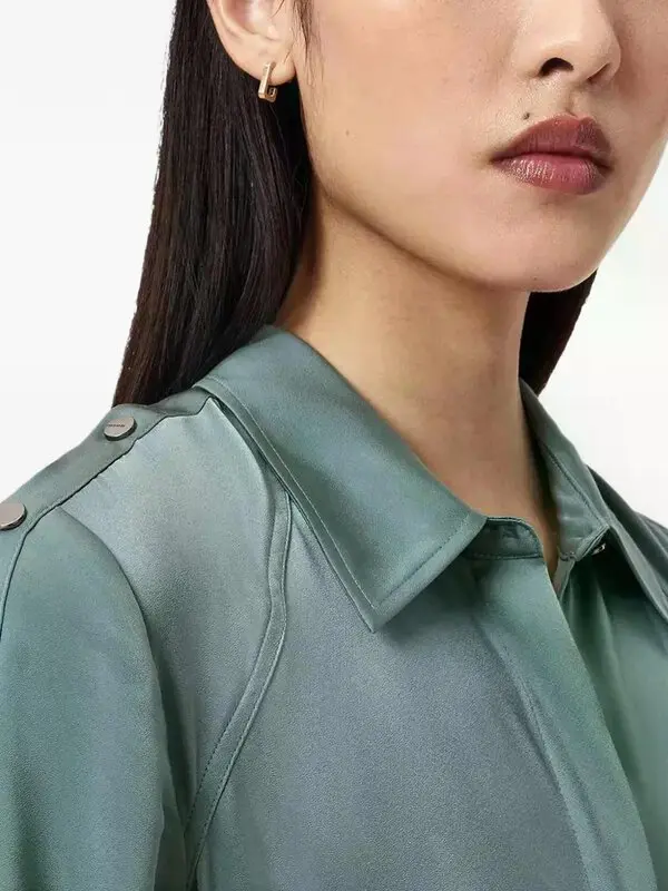 ALLSAINTS Lexi Belted Shirt Dress
