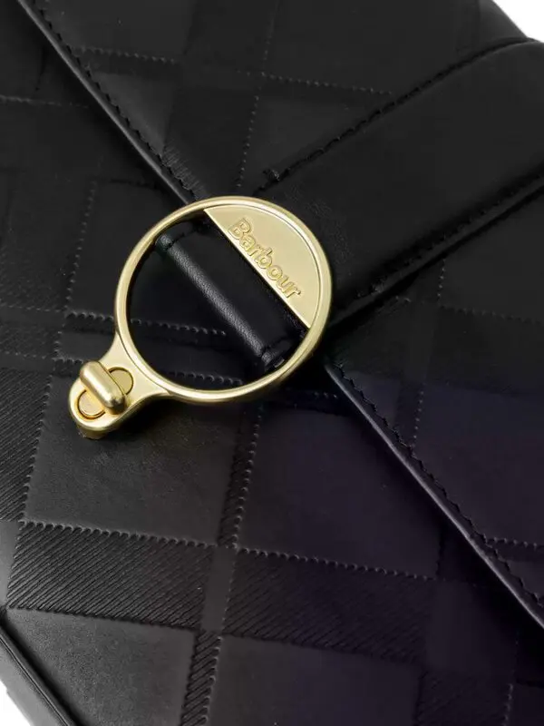 Barbour Debossed Quilted Cross Body Bag
