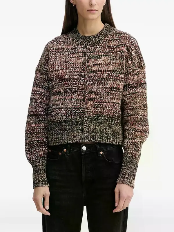 Barbour Textured Knit Crew Neck Sweater