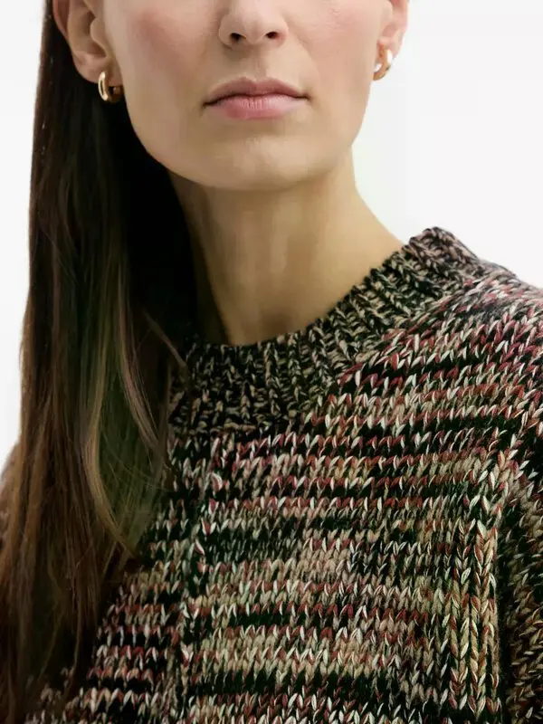Barbour Textured Knit Crew Neck Sweater