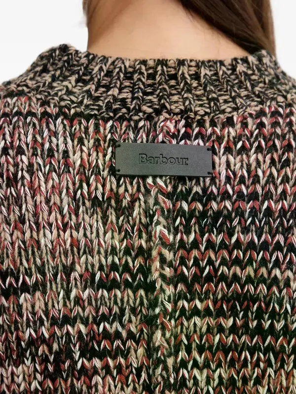 Barbour Textured Knit Crew Neck Sweater