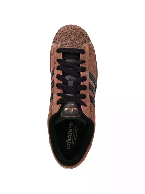 Adidas Superstar Low Top Sneakers - Brown