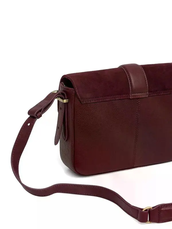 Barbour Rosa Ring Detail Cross Body Bag - Red