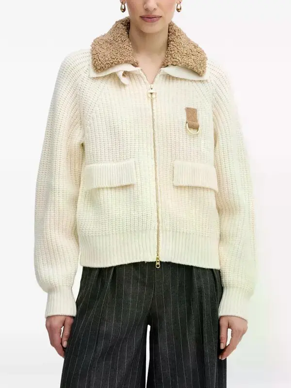 Barbour Zip Shearling Sweater