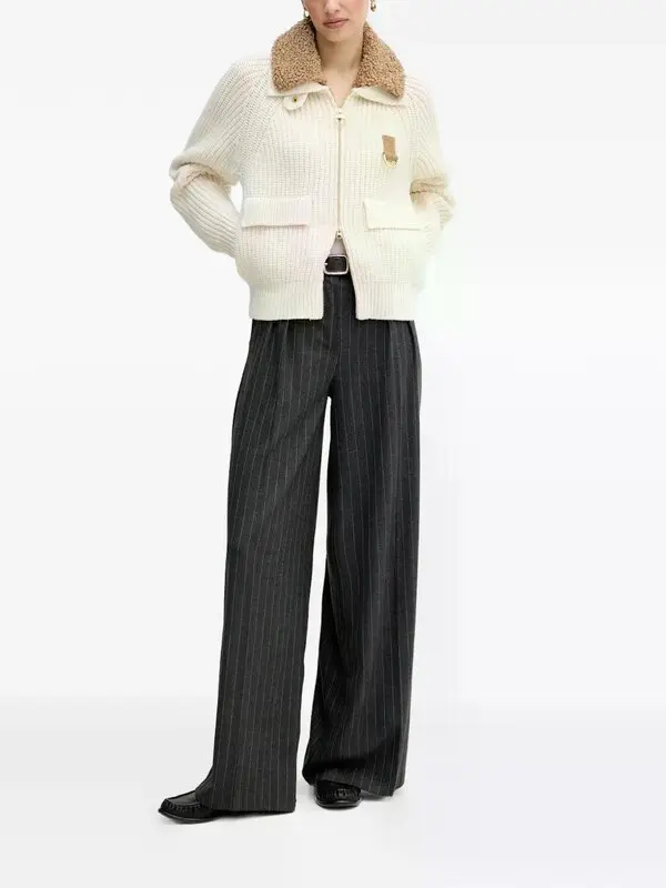 Barbour Zip Shearling Sweater