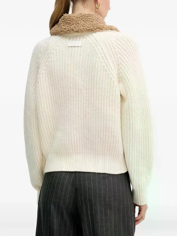 Barbour Zip Shearling Sweater