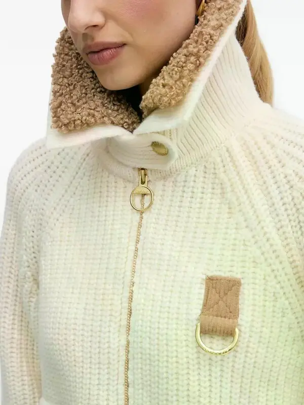 Barbour Zip Shearling Sweater