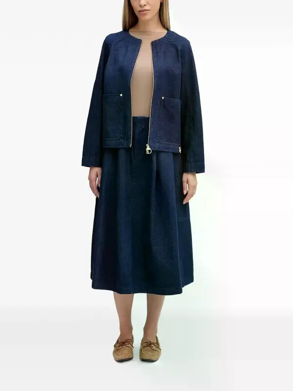 Barbour Saima D-ring Pocket Midi Skirt