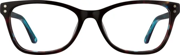 Zenni Rectangle Glasses With Snap-on Sunlens - Tortoiseshell