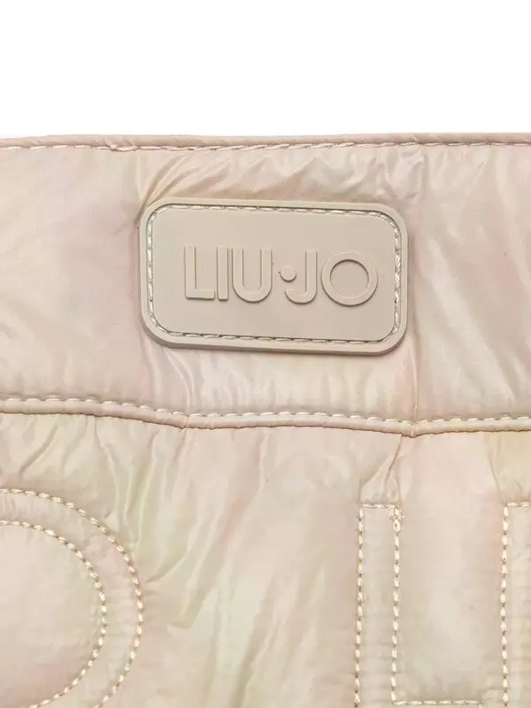 Liu Jo Quilted Monogram Tote Bag - Neutrals