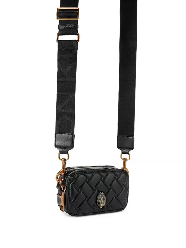 Kurt Geiger Quilted Cross Body Bag With Applique