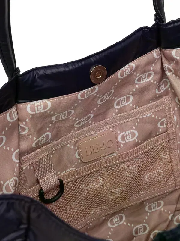 Liu Jo Embossed Logo Tote - Blue