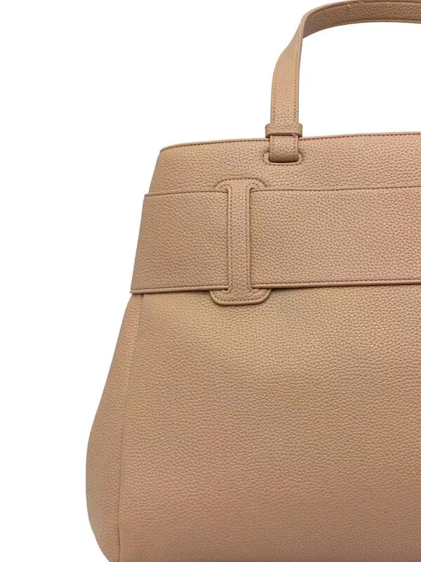 Armani Exchange Tote Bag With Logo Detail - Neutrals