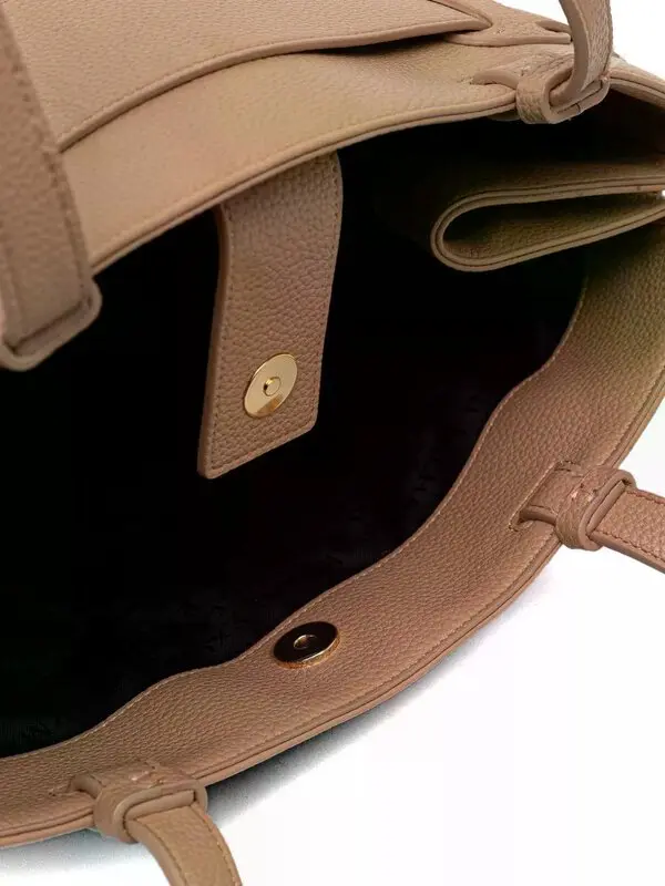 Armani Exchange Tote Bag With Logo Detail - Neutrals