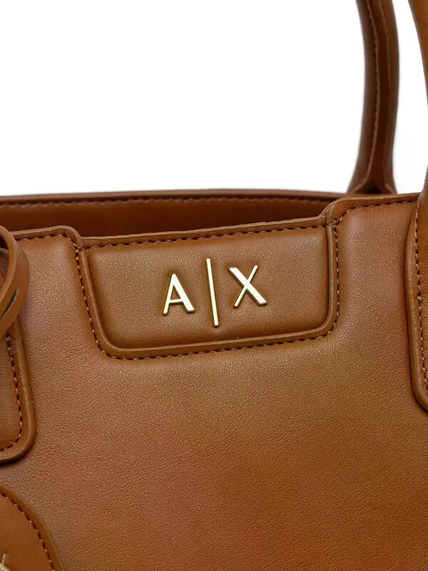 Armani Exchange Satchel With Top Handle