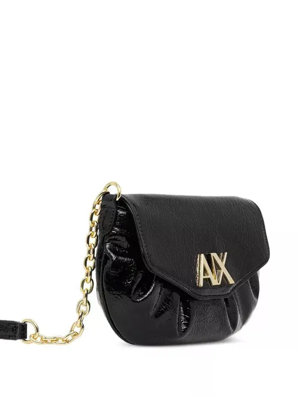 Armani Exchange Chain Logo Satchel