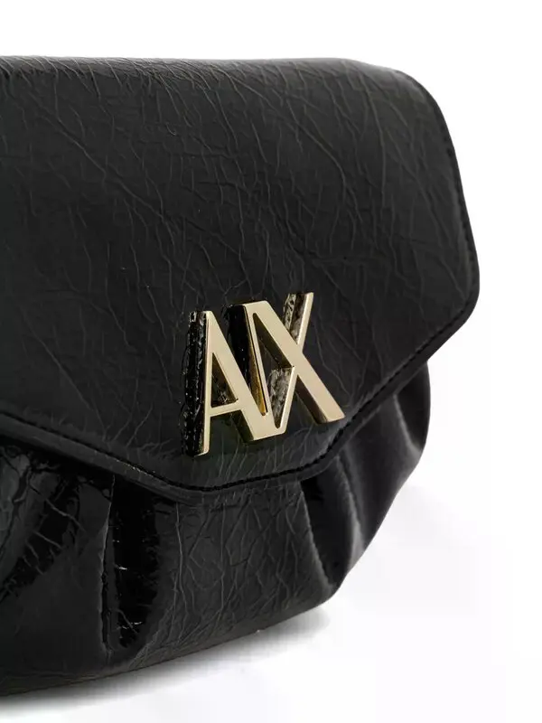 Armani Exchange Chain Logo Satchel