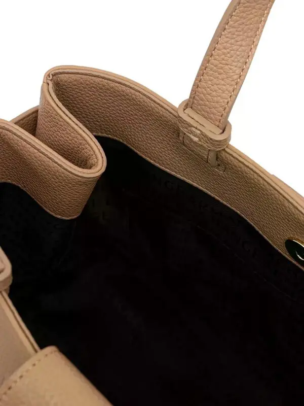 Armani Exchange Tote Bag With Belt Detail - Neutrals