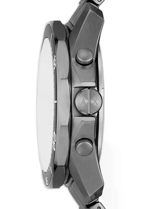 Armani Exchange Chronograph Stainless Steel Watch - Black