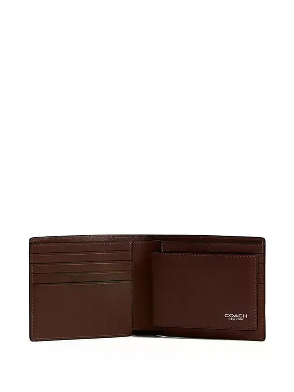 COACH Slim Billfold Wallet - Brown