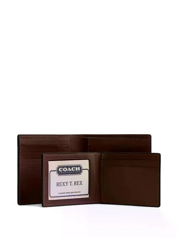 COACH Slim Billfold Wallet - Brown